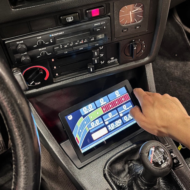 E30 Center Console Touchscreen Mount – 80s Engineering